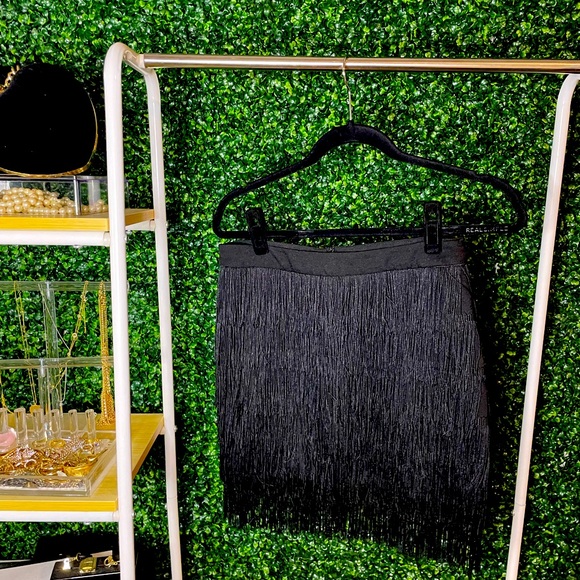 Nasty Gal | Skirts | Fringed Mini Skirt | Poshmark